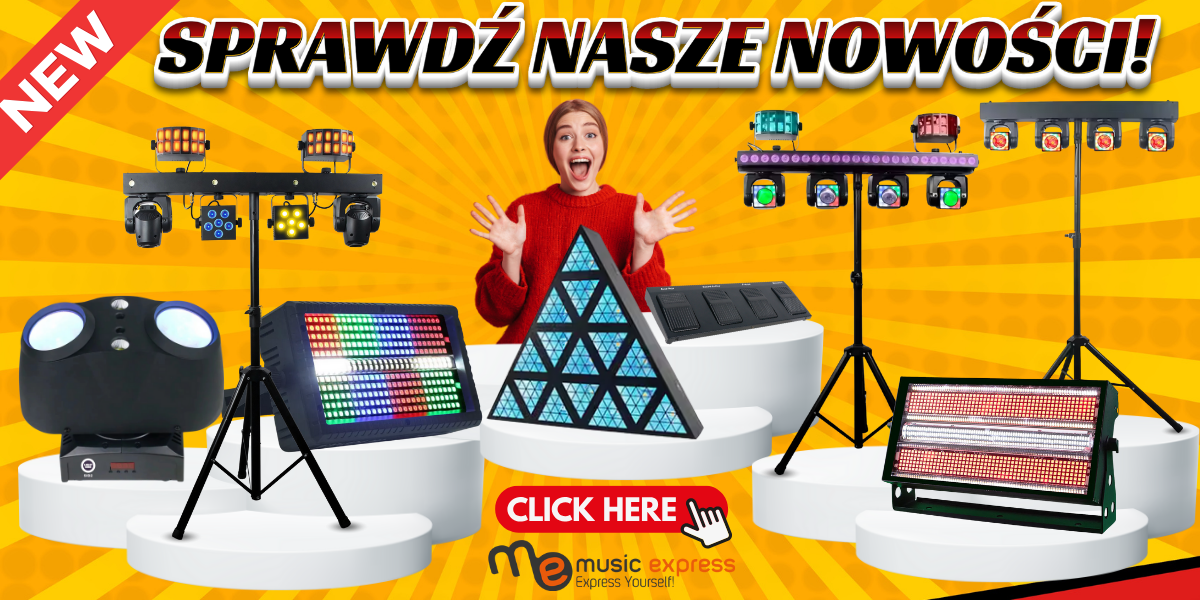 Music Express - czołowy dostawca oświetlenia i nagłośnienia eventowego oraz scenicznego