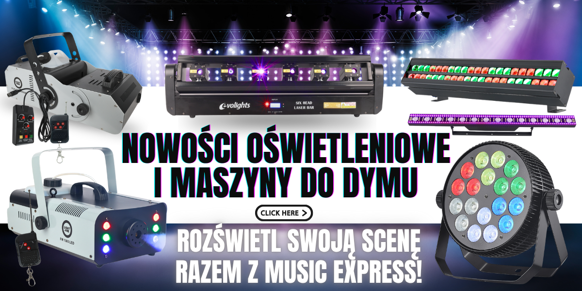 Music Express - czołowy dostawca oświetlenia i nagłośnienia eventowego oraz scenicznego